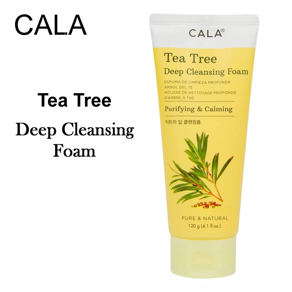 Cala Tea Tree Deep Cleansing Foam, 4.1 oz (67607) – EP Beauty Supply