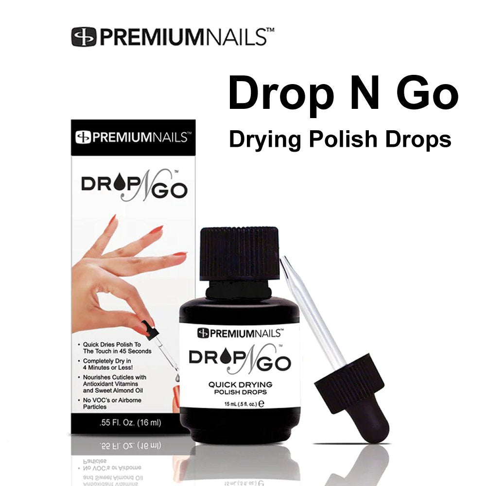 Premium Nails Drop N Go - Drying Polish Drops – EP Beauty Supply