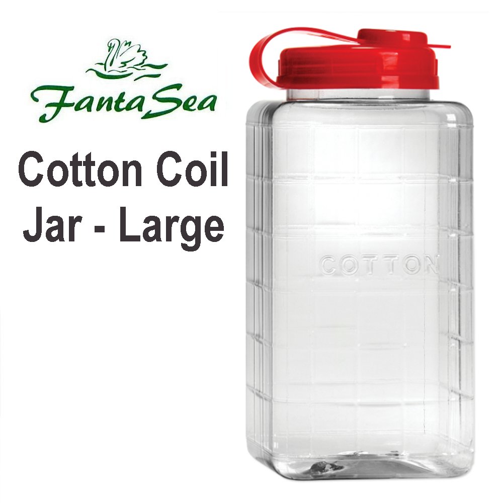 FantaSea Cotton Coil Jar - Large (FSC954) – EP Beauty Supply