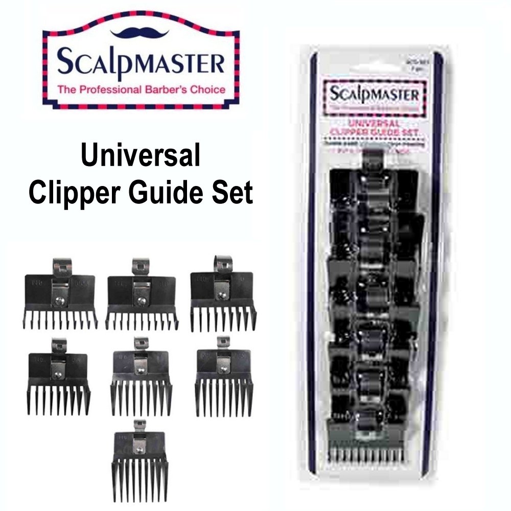 ScalpMaster Universal Clipper Guide Set (SCGSET) – EP Beauty Supply