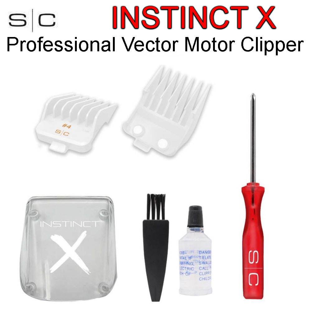SC Instinct X - Professional Vector Motor Clipper (SC608M) – EP Beauty ...