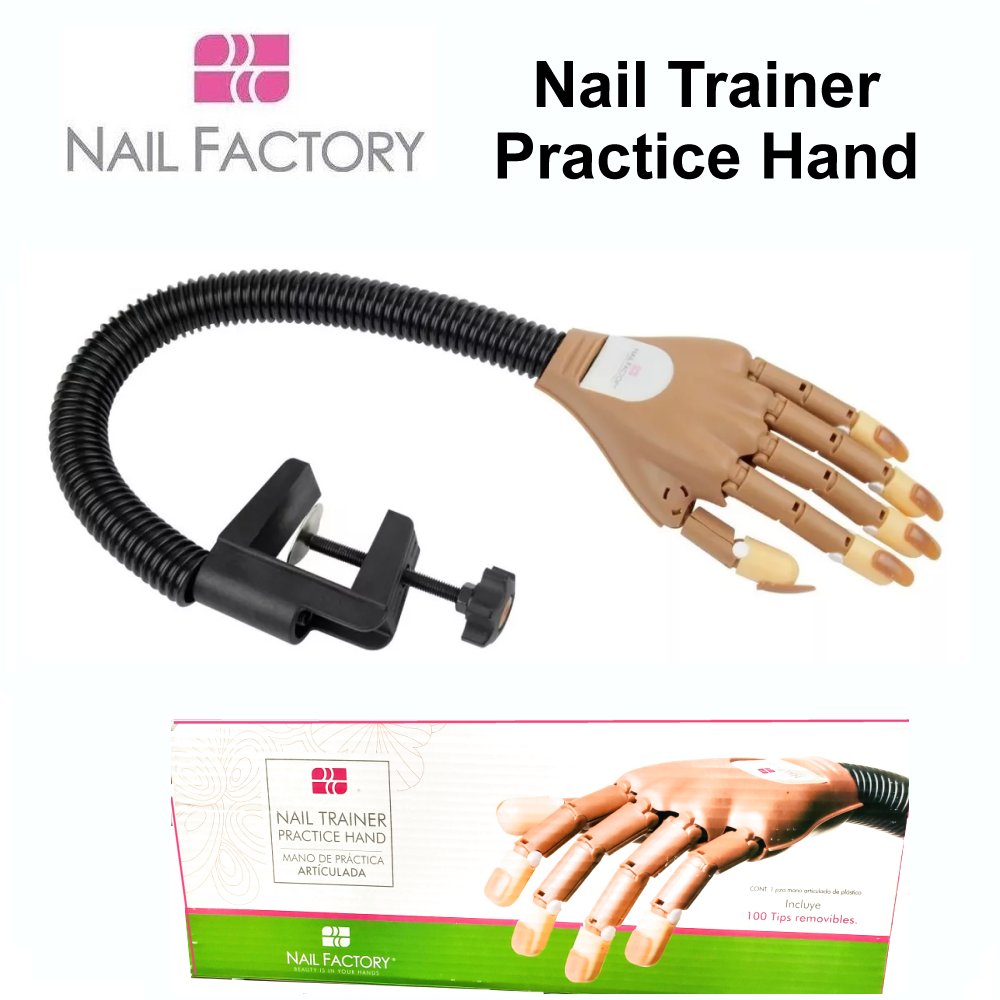 Nail Factory Nail Trainer Practice Hand – EP Beauty Supply