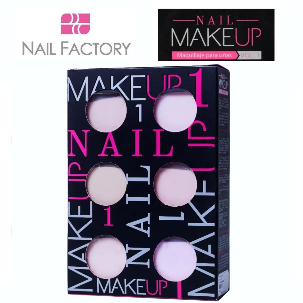 Nail Factory Acrylic Collection "Makeup" (6 colors) – EP Beauty Supply